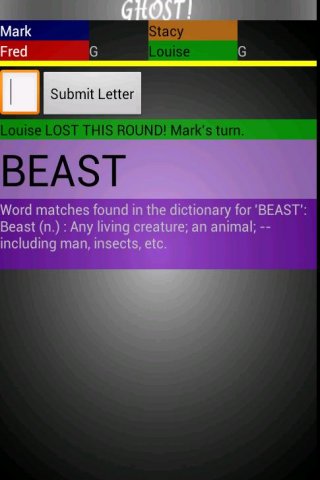 GHOST! Word Game - App on Amazon Appstore
