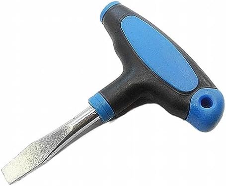 PANSHIYON T Handle Flat Head Screwdriver,10mm T Handle Slotted ...
