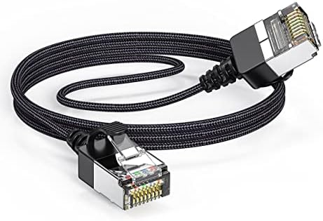 CAT6 Ethernet Cable Slim 6FT Short Cat 6 High Speed Cable Right anble ...