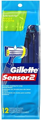 Amazon.com: Gillette Sensor 2 Pivot Disposable Razors - 12 ct - 2 pk ...