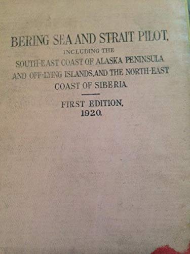 Bering Sea and Strait Pilot: 9780707711737: Books - Amazon.ca