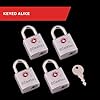 Amazon.com: Master Lock Brass TSA Locks for Luggage with Key, TSA ...