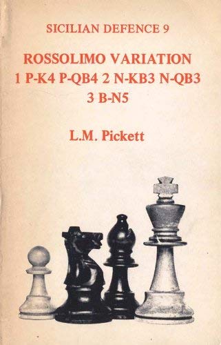 Amazon.co.jp: Sicilian Defence: Rossolimo Variation Bk. 9 : Pickett, L ...