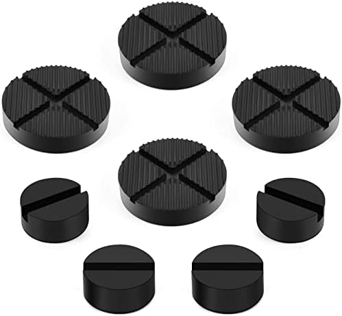 Amazon.com: Amylove 8 Pcs 2 Different Types Universal Floor Jack Rubber ...