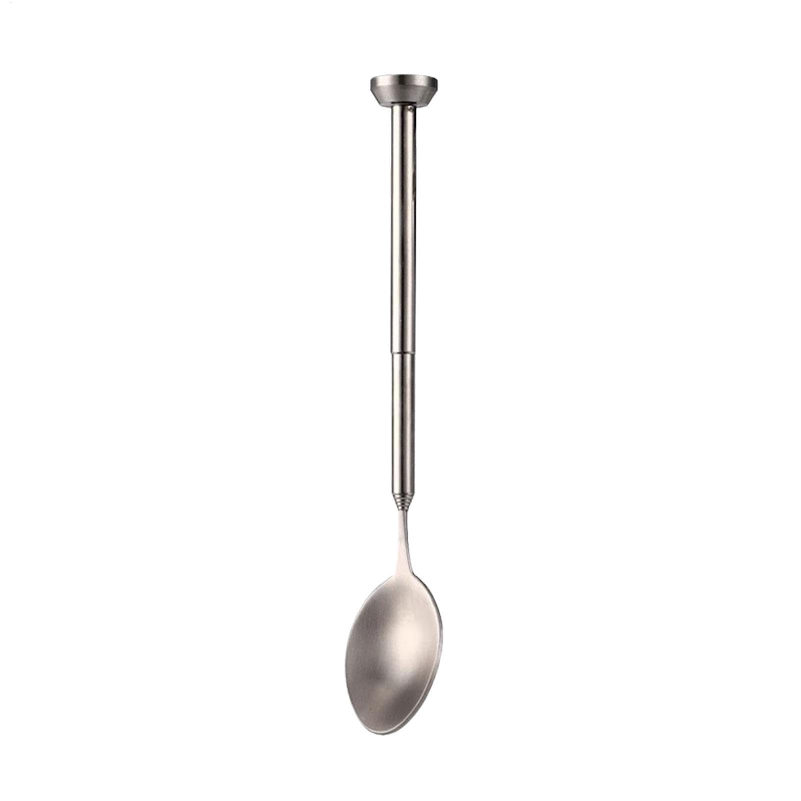 Amazon | Telescopic Spoon, Extendable Teaspoon, Ice Cream Spoon, Tea ...