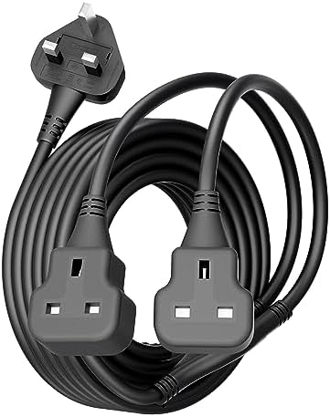 Plug Splitter Extension Cord 2 Plug Extension Lead 10m Power Cable 13 ...