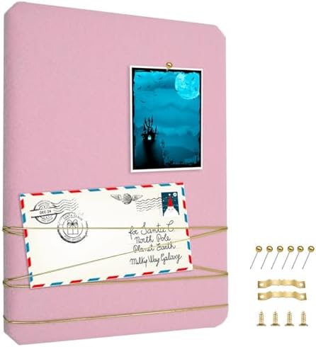 Navaris Photo Pin and Clip Board - Velvet Board for Hanging, Pinning ...