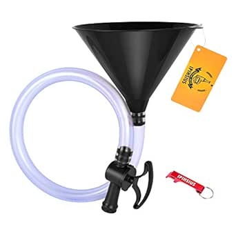 iPhisius Beer Bong, Beer Funnel Single Header with Newest Flow Valve ...