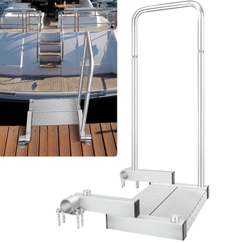 Best Boat Lift Walk Board Steps for Safer Dock Boarding – Sailing Red ...