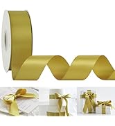 Amazon.com: HUIHUANG Striped Cotton Ribbon - Black & Gold Graduation ...