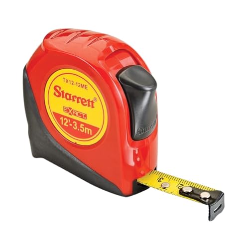 Snapklik.com : Starrett Exact Retractable Imperial/Metric Pocket Tape ...