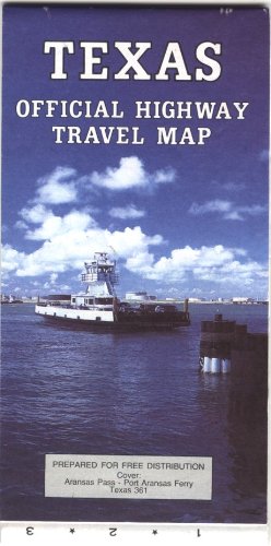 Texas Official Highway Travel Map: Texas State Highway and Public ...