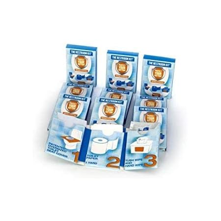 Amazon.com: The Restroom Kit Great for travel (12-Pack) Portable ...