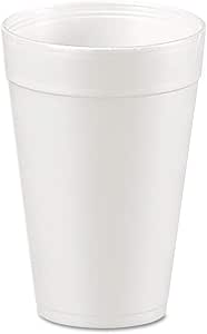 Amazon.com: Dart 32TJ32 Foam Drink Cups, 32oz, White, 25/Bag, 20 Bags ...