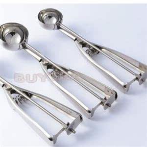 Haodeba 3 Size 4CM 5CM 6CM Ice Cream Scoop Mash Potato Scoop Stainless ...