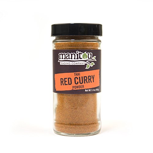 Amazon.com : Thai Red Curry Powder, 1.4 Oz Glass Jar Each : Grocery ...