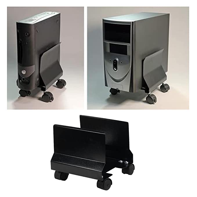 TORIVO VINTAZE Adjustable CPU Trolley with Wheel | CPU Floor Stand ...