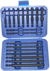 18 Piece Power Hex Bit Set 3/32" - 3/8": Star Drive Sockets: Amazon.com ...