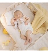 Amazon.com: Zynlhn White Newborn Photography Props Outfits, Lace Baby ...
