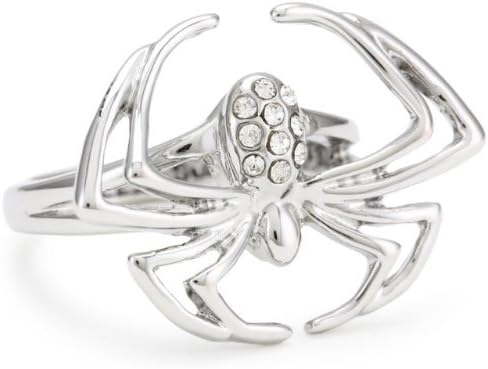 Amazon.com: Marvel Comics Spider Crystal Ring: Marvel Jewelry: Clothing ...