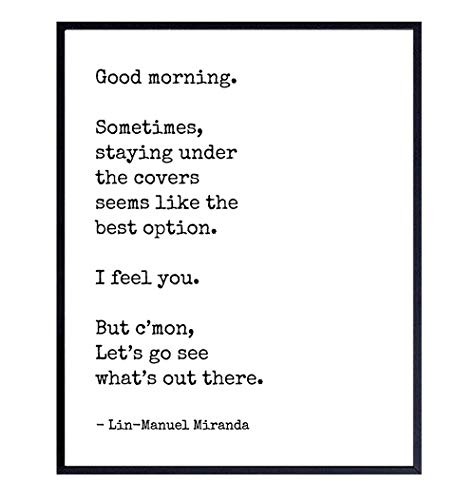 Amazon.com: Motivational Wall Art - Inspirational Quote Wall Decor ...