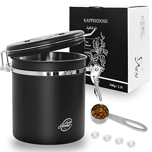 Stilvolle Kaffeedose Luftdicht Tupperware Ebenbild