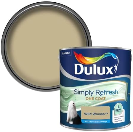 Dulux Simply Refresh One Coat Matt Emulsion Paint Wild Wonder - 2.5L ...