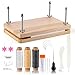 Amazon.com: JUPEAN Book Press, Book Binding Kits, Bookbinding Supplies ...