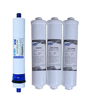 Aquaa Care Water Purifier Silver Filter Set and 100 GPD Dry Membrane ...