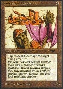 Amazon.com: Magic The Gathering - Grapeshot Catapult - Antiquities ...