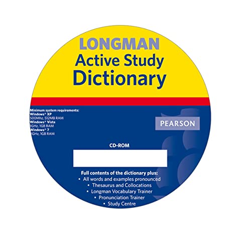 Longman Active Study Dictionary 5th Edition CD ROM for Pack (Longman ...