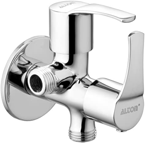 Hindware F740006CP Dove 2 Way Angle Valve, Stop Cock, Brass with Chrome ...