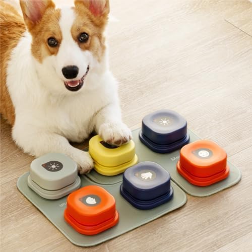 Amazon.com : FluentPet Get Started Kit - Set of 6 Talking Buttons with ...