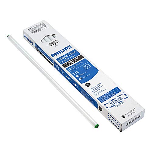 Philips Daylight Deluxe Linear Fluorescent T12 Light Bulb: 4-Foot, 2325 ...