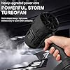Amazon.com: Cordless Leaf Blower, Handheld Turbo Jet Blowers ...