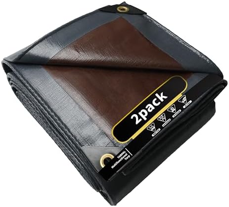 Bazic 4'x6' Tarp - Multipurpose Cover or Great Tent For Gardening ...