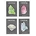 Amazon.com : Crystals and Diamond Sticky Note Set of 4 - Crystal Shaped ...