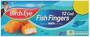 Birds Eye 12 Cod Fish Fingers 336g : Amazon.co.uk: Grocery