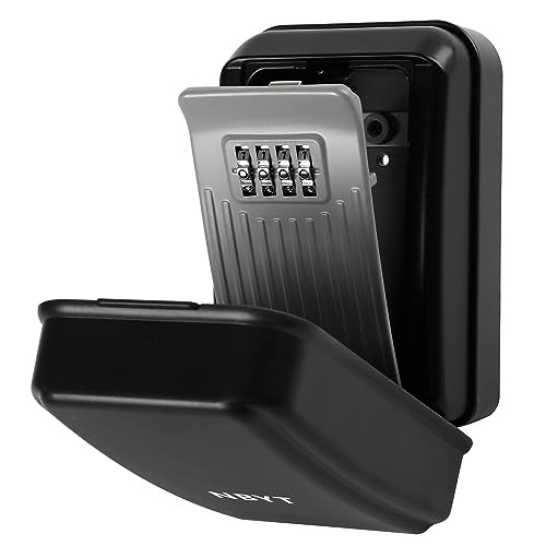 NBYT Portable Combination Lock keybox, Wall Mount,For House Keys Key ...