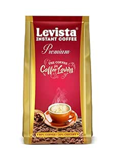 Levista Premium Instant Coffee 200Gm Pouch, Bag, Ground : Amazon.in: Grocery & Gourmet Foods