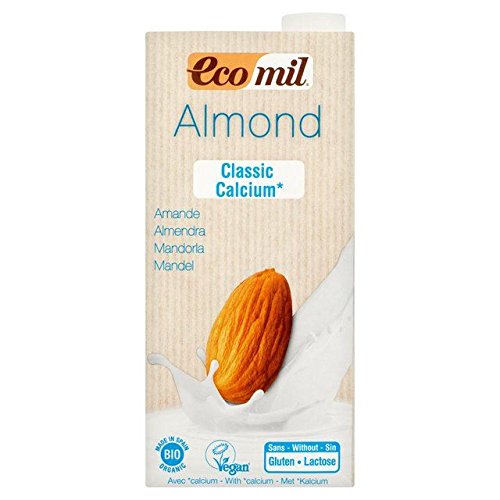 Amazon.com: Ecomil Almond Milk Classic With Calcium - 1L (33.81fl oz)