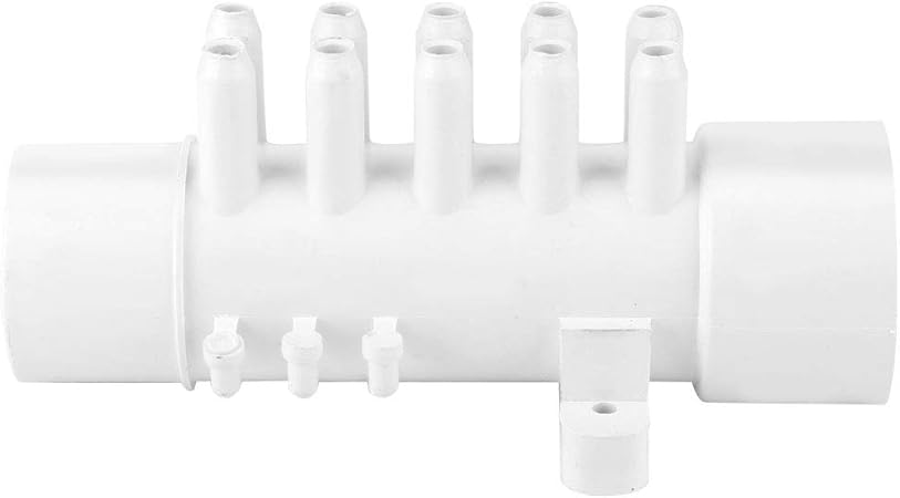 Amazon.com: Spa Manifold, Pool Manifold 10 Port 1.5 Inch PVC Water ...