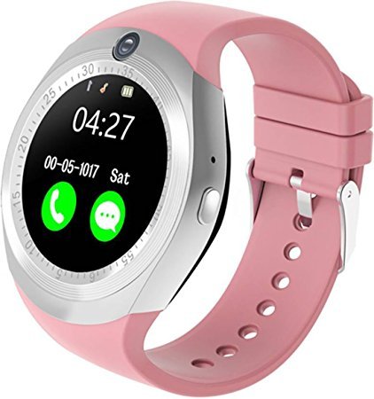 Y1S Pink Smart Watch : Amazon.in: Electronics
