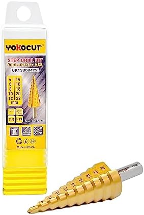 Blue Spot Tools Step Drill HSS Steel Titanium Cone Bit Hole Metal ...