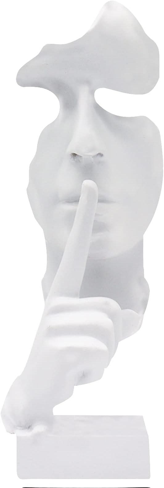 Amazon.com: Head Bust Thinker Statue Keep Slience Sculpture Handcrafts ...