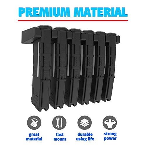Snapklik.com : 4Pack 6X Standard Mag Wall Mount,AR Mag Holder, Mag ...