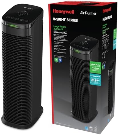 Amazon.com: Honeywell AllergenPlus HEPA Air Purifier, Airborne Allergen ...