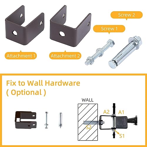 Metal Expandable Barrier Fence For Dogs, Portable Barricade Gate With ...