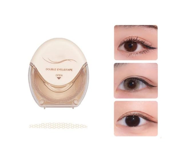 Amazon.com: Invisible Double Eyelid Sticker, Glue-Free Invisible Double ...