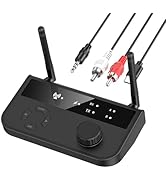 Amazon.com: Ankilo Upgraded Bluetooth 5.3 Transmitter Receiver, 2 in 1 ...